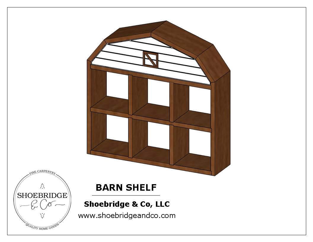 PLANS – Barn Shelf - Shoebridge & Co